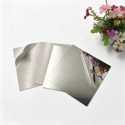 China ROHS Certified PS Mirror Sheet Custom Acrylic Mirror For Wedding Backdrop Ceiling Decor for sale