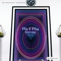 China Multicolor LED Infinity Mirror Photo Booth 3D Infinity Tunnel Mirror Commercial for sale