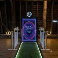China Multicolor LED Infinity Mirror Photo Booth 3D Infinity Tunnel Mirror Commercial for sale
