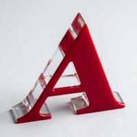 China Shatterproof Acrylic Plastic Sheets 3D Acrylic Letters Sign For Office Lobby for sale