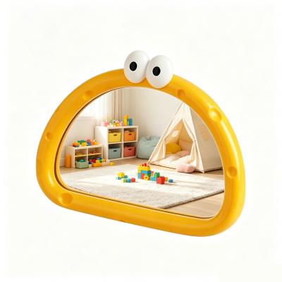 China Wholesale Cute Shatterproof PC Mirror Sheet Flexible Anti-scratch PC Mirror Kids Montessori Play Toy Mirror Raw Material For Nursery Kindergarten Toy Manufacturing for sale