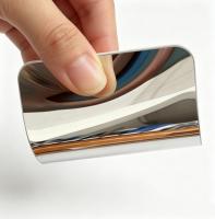 China Wholesale Flexible Bendable Silver PETG Mirror Sheet With Protective Film Shatterproof Plastic Reflective Panel For Sign Making Wedding Salon Wall Decor Wholesale Supplier for sale