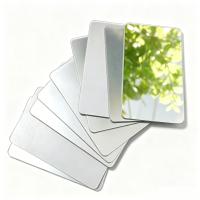 China Wholesale Scratch Resistant Acrylic Mirror Sheet Shatterproof MirrorFor Cosmetic Mirror Bathroom Decor Craft Raw Material for sale