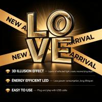 China LOVE Letter Infinity Mirror LED Lights For Wedding Backdrop Valentine Party for sale