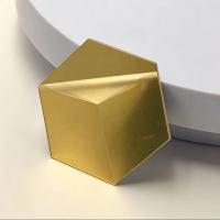 China Self Adhesive Hexagon Acrylic Mirror 2.0mm Virgin PMMA Laser Cut Shatterproof for sale