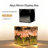 China 1mm Semi Transparent Two Way Acrylic Mirror Square Vacuum Plating Double Sided Mirror for sale