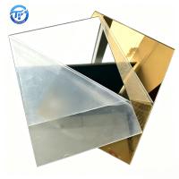 China Hardened Anti Scratch Acrylic Mirror Sheet Custom Acrylic Mirror With Protective Film for sale