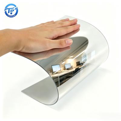 China Bendable Flexible Acrylic Mirror Smooth Burr Free With Surface Protective Film for sale