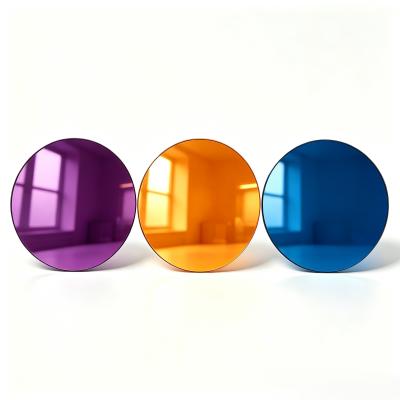 China Colored Acrylic Mirror Panel Children Safe Plastic Mirror Sheet For Sensory Play for sale