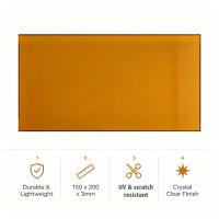 China Smoke Amber Tinted Acrylic Sheet Translucent Black Matte Gloss PMMA Panel Laser Cut UV Print Colored Acrylic Board For Partition Wedding Sign Home Decor for sale