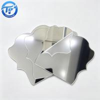 China Wholesale Shatterproof Acrylic Mirror Sheet Integrated Waterproof Glue Back for Decoration for sale