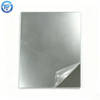 China Wholesale PC Self Adhesive Mirror Sheet Flexible Polycarbonate Back Glue Mirror Custom Die Cut for Decoration for sale