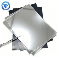 China 200×300×1.8mm Magnetic Backing Acrylic Mirror Sheet, Shatter‑Proof Rigid Plastic Magnetic Mirror Plate For DIY Decoration & Teaching Aids for sale