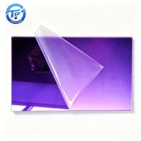 China 100×200×1.35mm Purple Mirror Acrylic Sheet, High‑Gloss Metallic Violet PMMA Mirror Panel Shatter‑Proof For Wedding Craft Toy Art Decoration for sale