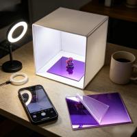China 100×200×1.35mm Purple Mirror Acrylic Sheet, High‑Gloss Metallic Violet PMMA Mirror Panel Shatter‑Proof For Wedding Craft Toy Art Decoration for sale
