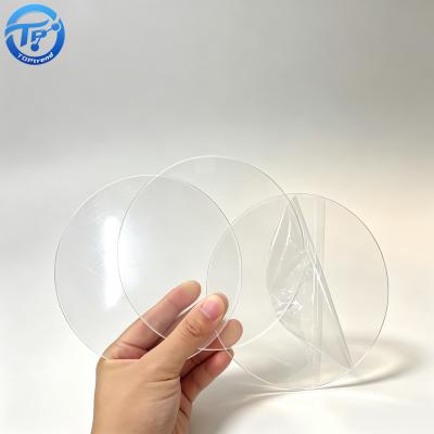 China Clear Acrylic Sheet Blank Round Acrylic Disc for DIY Coaster Guka Craft Handmade Decoration for sale