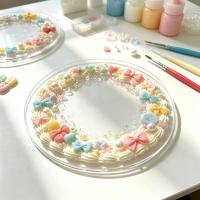 China Clear Acrylic Sheet Blank Round Acrylic Disc for DIY Coaster Guka Craft Handmade Decoration for sale