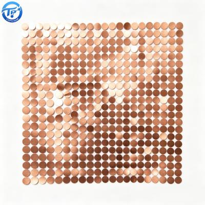 China Round PET Sequin Backdrop Wall Glitter Shimmer Wall for Party Event Wedding Photo Booth Decor for sale