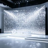 China Round PET Sequin Backdrop Wall Glitter Shimmer Wall for Party Event Wedding Photo Booth Decor for sale
