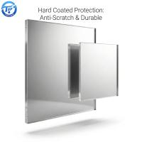 China Custom Hard Coated Acrylic Mirror Sheet Scratch Resistant PMMA Single Sided Mirror with Self Adhesive Backing for Home Decor for sale