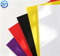 China High Impact Polystyrene Sheet High Toughness Colorful HIPS Plastic Sheet for Vacuum Forming Signage for sale