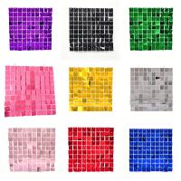 China Custom DIY Splicing PET Sequin Wind Panel Shimmer Wall Backdrop Free‑Combine Size & Pattern for Wedding Party Decor for sale