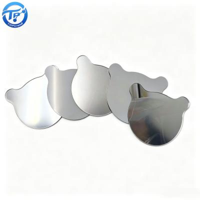China Custom Cute Bear Shaped Silicone Mirror Shatterproof Sensory Education Mirror Safe Acrylic Desk Mirror for Kids for sale