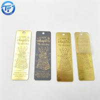 China Laser Engraving Amber Acrylic Bookmark Back-Painted Translucent Personalized Book Mark for Reading Gift for sale
