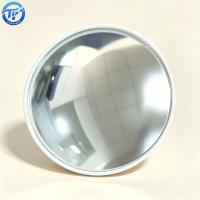 China Custom Ins Style White Frame Convex Mirror Aesthetic Selfie Photo Shoot Mirror Shatterproof Wall Decor Mirror for sale