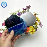 China Custom Semi-transparent Acrylic Two Way Mirror, Irregular Acrylic Half Mirror Panel for DIY Ornaments for sale