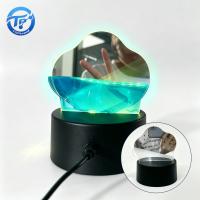 China Decorative Acrylic Night Lamp, Personalized Engraved Acrylic LED Light for Home Ornament for sale