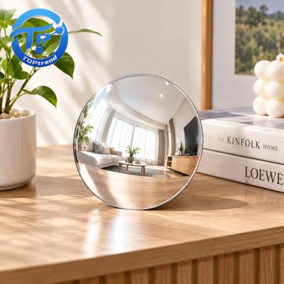 China Round Acrylic Convex Mirror Lens, Shatterproof PMMA Wide Angle Convex Mirror Sheet for Toy Accessories & DIY Craft Decoration for sale