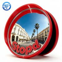 China Creative Magnetic Convex Mirror Fridge Magnet, Acrylic Refrigerator Magnet for Home Ornament & Promotional Gift for sale