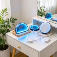 China Mini Embeddable Infinity Mirror Light, Small 3D Abyss Tunnel LED Lamp For DIY Inlay Decoration for sale