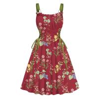 China Summer Dresses Featuring Floral Patterns Lightweight Breathable Material Perfect for Outdoor Events and Daily Wear for sale