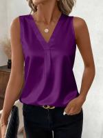 China Lightweight and Comfortable Women's T-Shirt with Flattering V-neck Design for Casual Wear for sale
