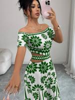 China 2026 New Arrival Women's Two-Piece Outfit with Apricot V-Neck Blouse and High-Waist Pleated Pants in Soft Breathable Fabric for sale