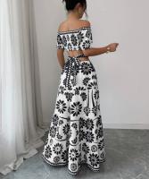 China 2026 New Arrival Women's Two-Piece Outfit with Apricot V-Neck Blouse and High-Waist Pleated Pants in Soft Breathable Fabric for sale