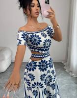 China 2026 New Arrival Women's Two-Piece Outfit with Apricot V-Neck Blouse and High-Waist Pleated Pants in Soft Breathable Fabric for sale