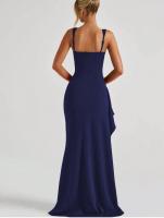 China Elegant Sexy Slit Bodycon Dress for Spring/Summer Parties and Evening Events for sale