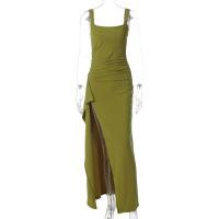 China Elegant Sexy Slit Bodycon Dress for Spring/Summer Parties and Evening Events for sale