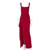 China Elegant Sexy Slit Bodycon Dress for Spring/Summer Parties and Evening Events for sale