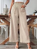China 2026 New Arrival Solid-Color Women's Straight-Leg Pants with Comfortable Cut and Premium Soft Fabric for sale