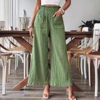 China 2026 New Arrival Solid-Color Women's Straight-Leg Pants with Comfortable Cut and Premium Soft Fabric for sale