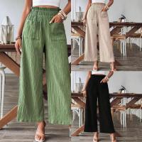 China 2026 New Arrival Solid-Color Women's Straight-Leg Pants with Comfortable Cut and Premium Soft Fabric for sale