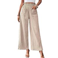 China 2026 New Arrival Solid-Color Women's Straight-Leg Pants with Comfortable Cut and Premium Soft Fabric for sale