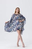China Plus-Size Women's 3D Floral Print Sun-Protective Blouse - Breathable Fabric Short-Sleeve Top for Spring, Summer, and Fall for sale