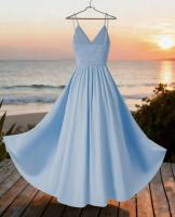 China Floral Print Midi Dress with Lightweight Fabric for Elegant Vacation Wear for sale