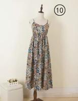 China 2026 New Prints Pure Cotton Plus-Size Friendly Beach Dress for Summer Vacation for sale