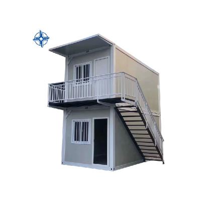 China Low cost light steel prefab houses Foldable container office folding prefab house home Prefab House container home for sale